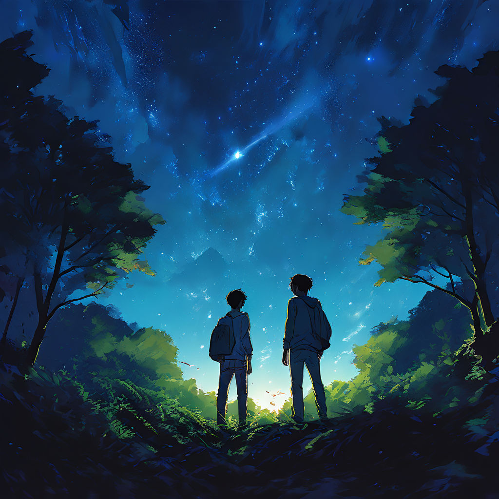 Illustration of Raghav and Arjun by Ashok - Playground