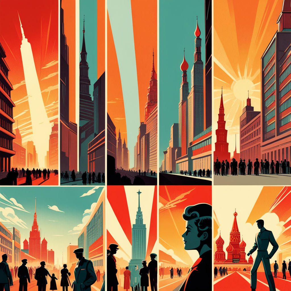 Cell shading comics multi frame strip by Denis Kurdiukov - Playground