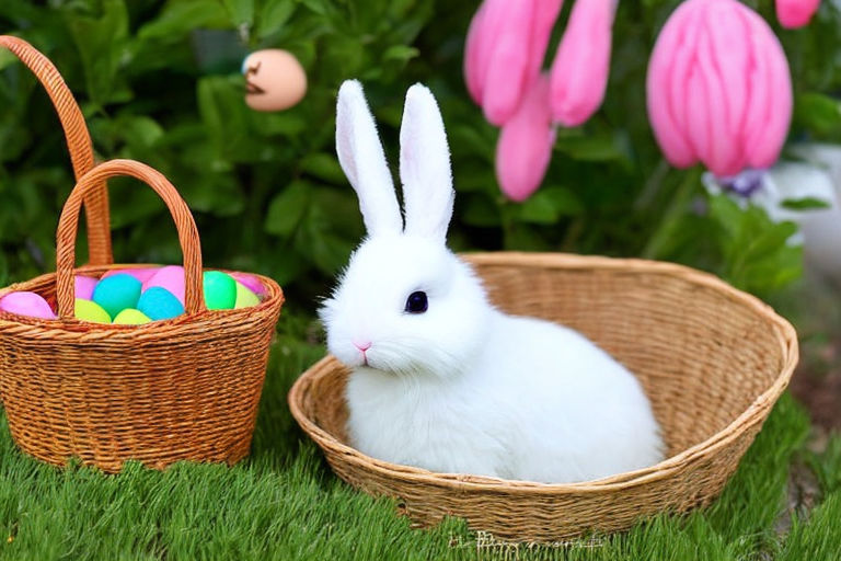 Live Easter bunny by MarinBel Marinbel - Playground