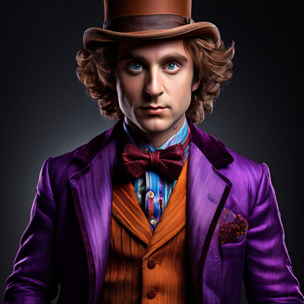 Willy wonka full body ultra realistic style by Geraldo J. Soto Ramirez ...