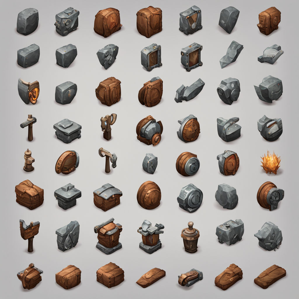 Strength icons for a game by Benni R. - Playground