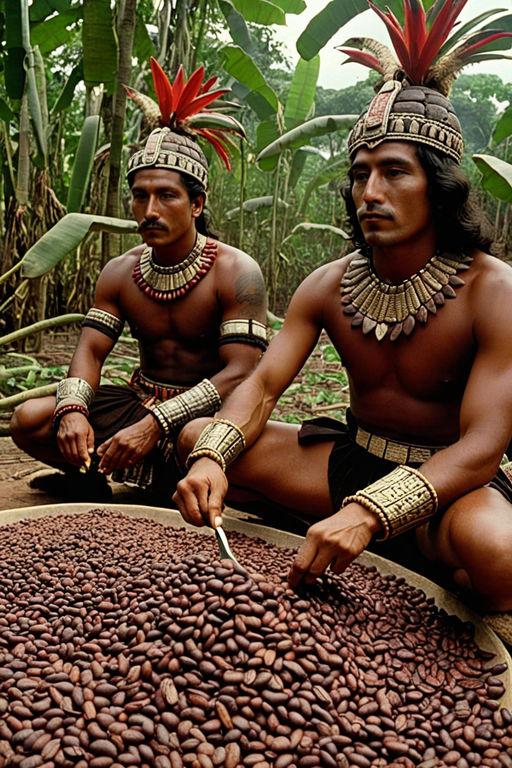 The rulers of the ancient Aztecs demand tribute in the form ... by ...