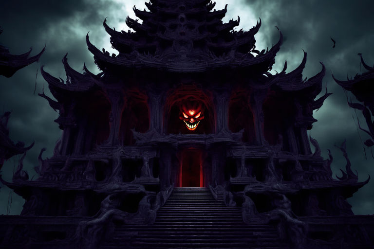 Scary temple evil by Easy Life - Playground
