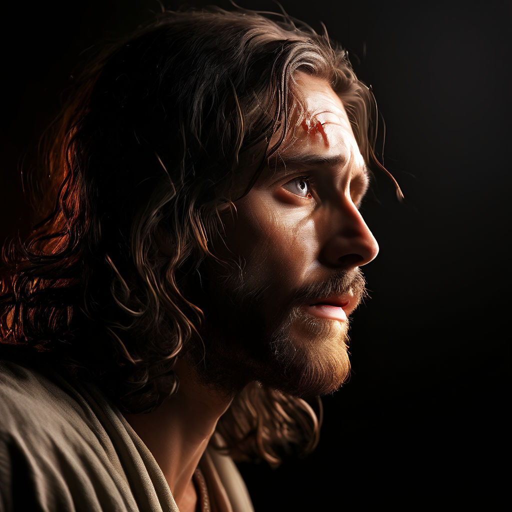 Realistic photograph of Jesus Christ by Mo3alem Mena - Playground
