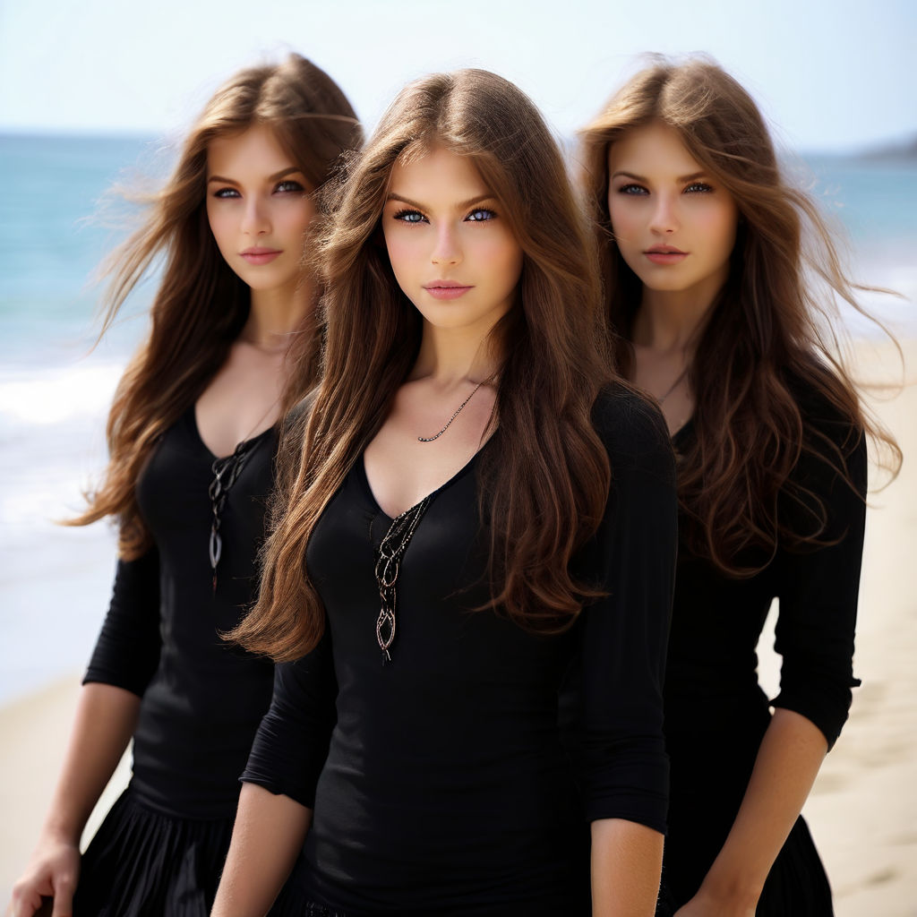 Beautiful triplets by Nebraskadv - Playground