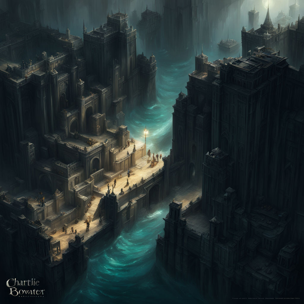 A breathtaking underwater civilization. Towering structures ... by Lux ...
