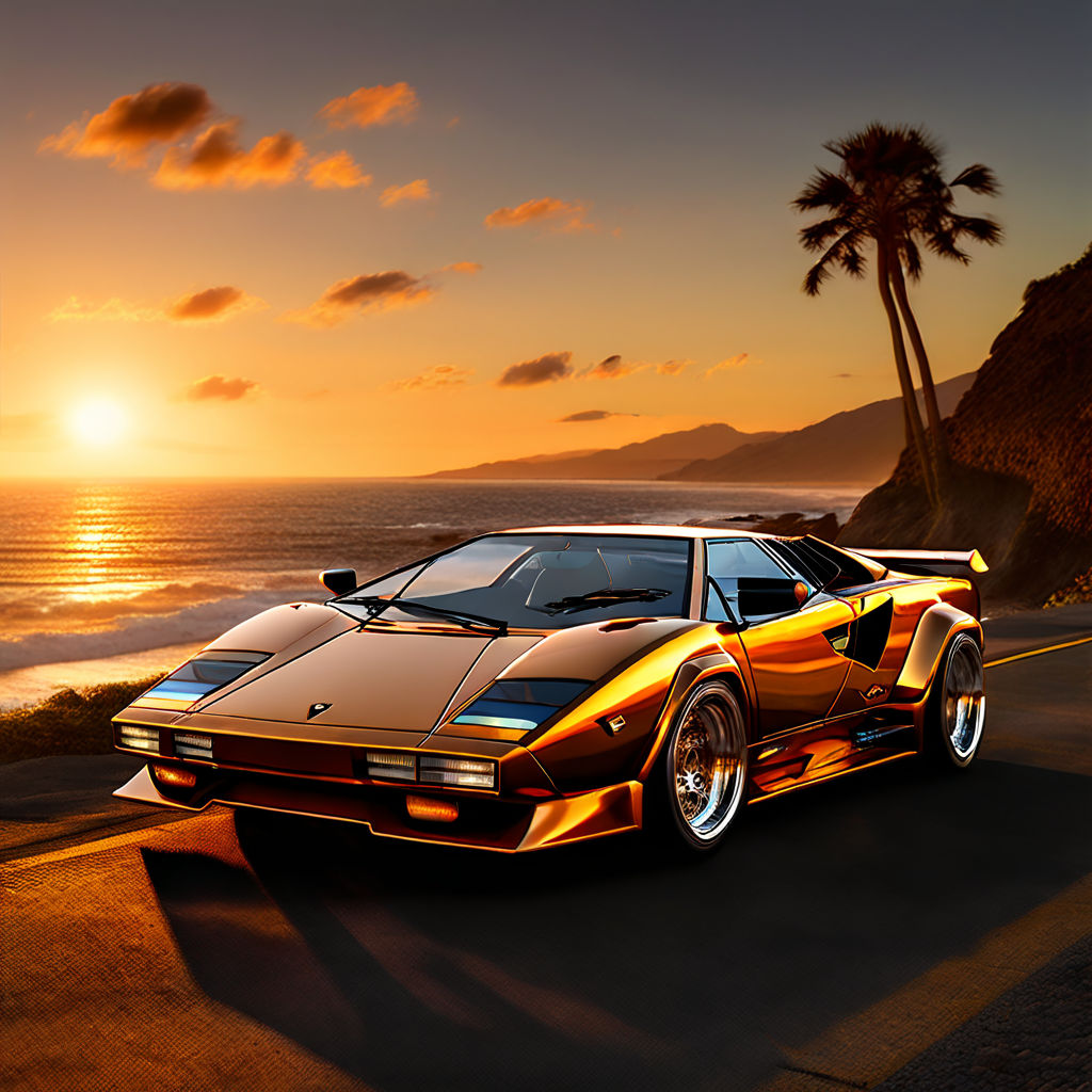 Lamborghini Countach custom-built by Achim Alfred Post - Playground