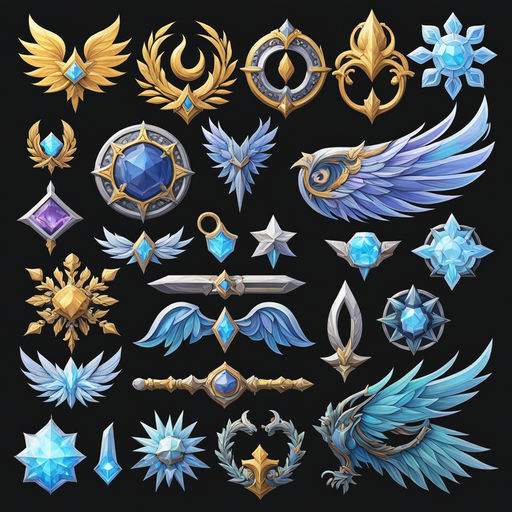 Create impressively beautiful and detailed icons for craftin... by ...