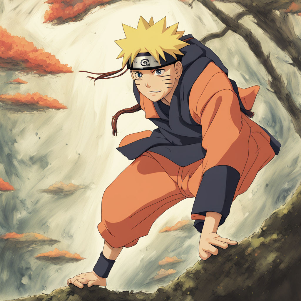 ''Naruto Uzumaki'' Ghibli Studio animation style by Walter Sensei ...