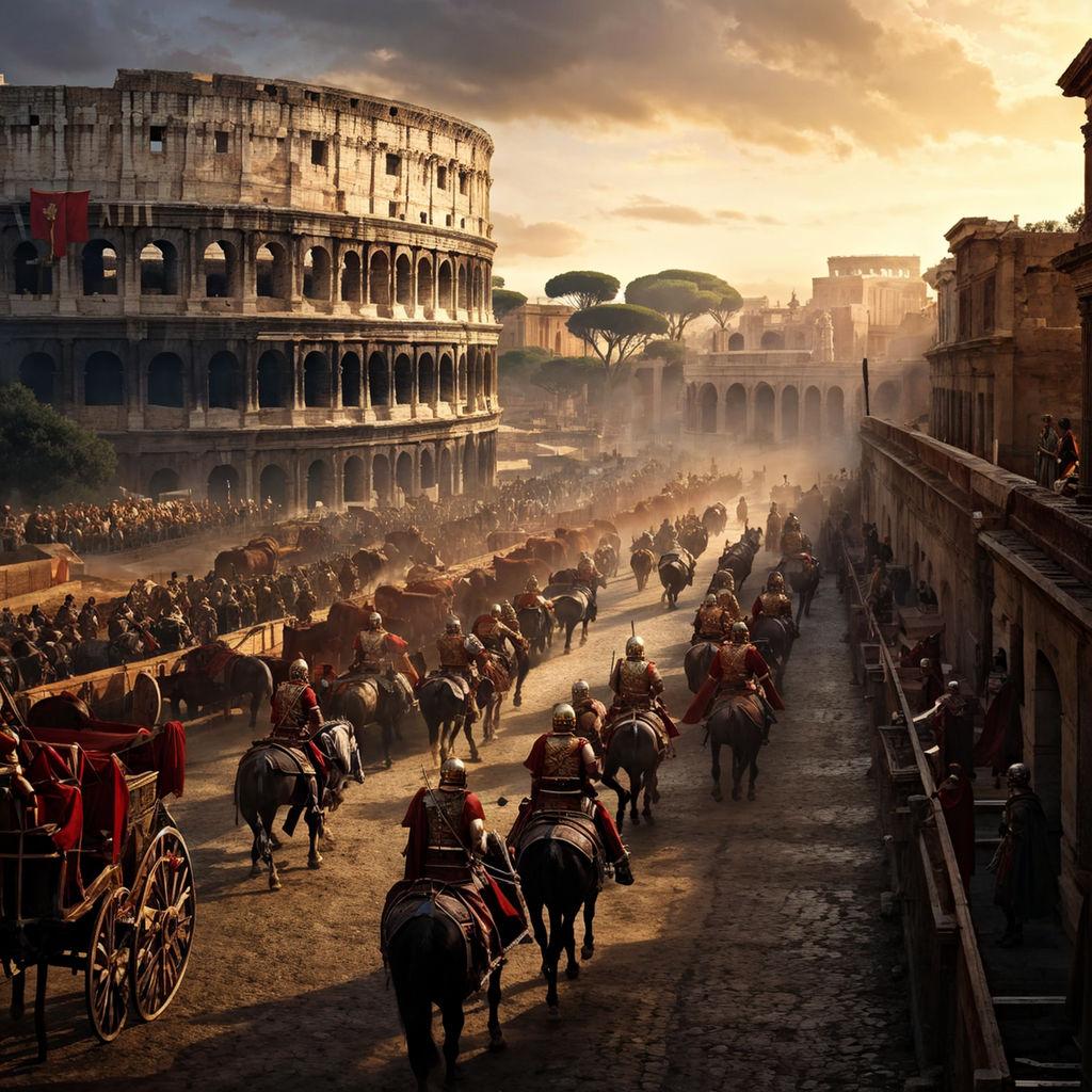 The Roman Empire by M J - Playground