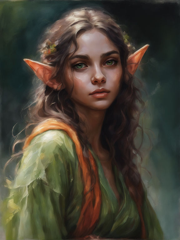 Fantasy rpg profile picture of a whimsical elf adventurer by Micah S ...