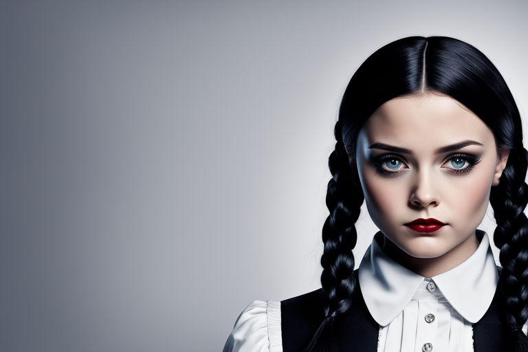Wednesday Addams Wallpaper by Fast Art Web - Playground