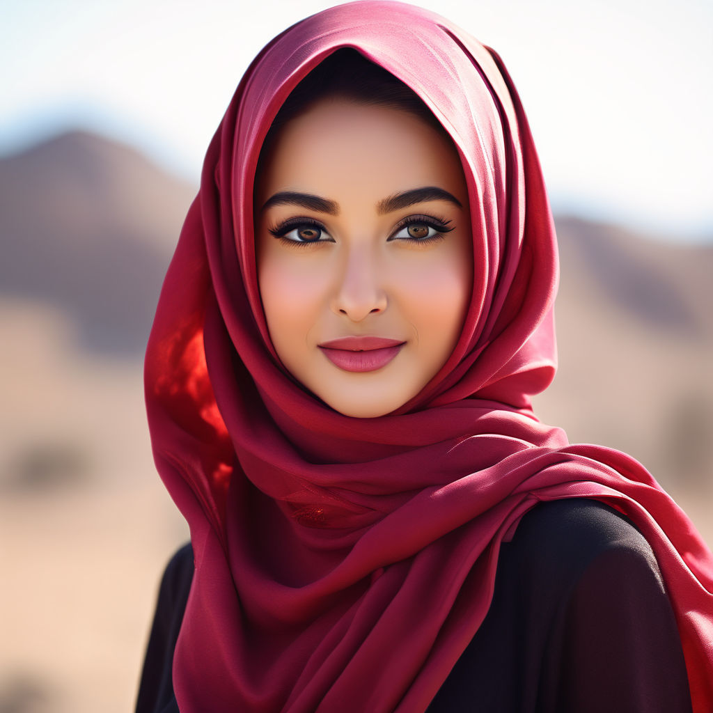 Generate a picture of a hijabi by Shaliya - Playground