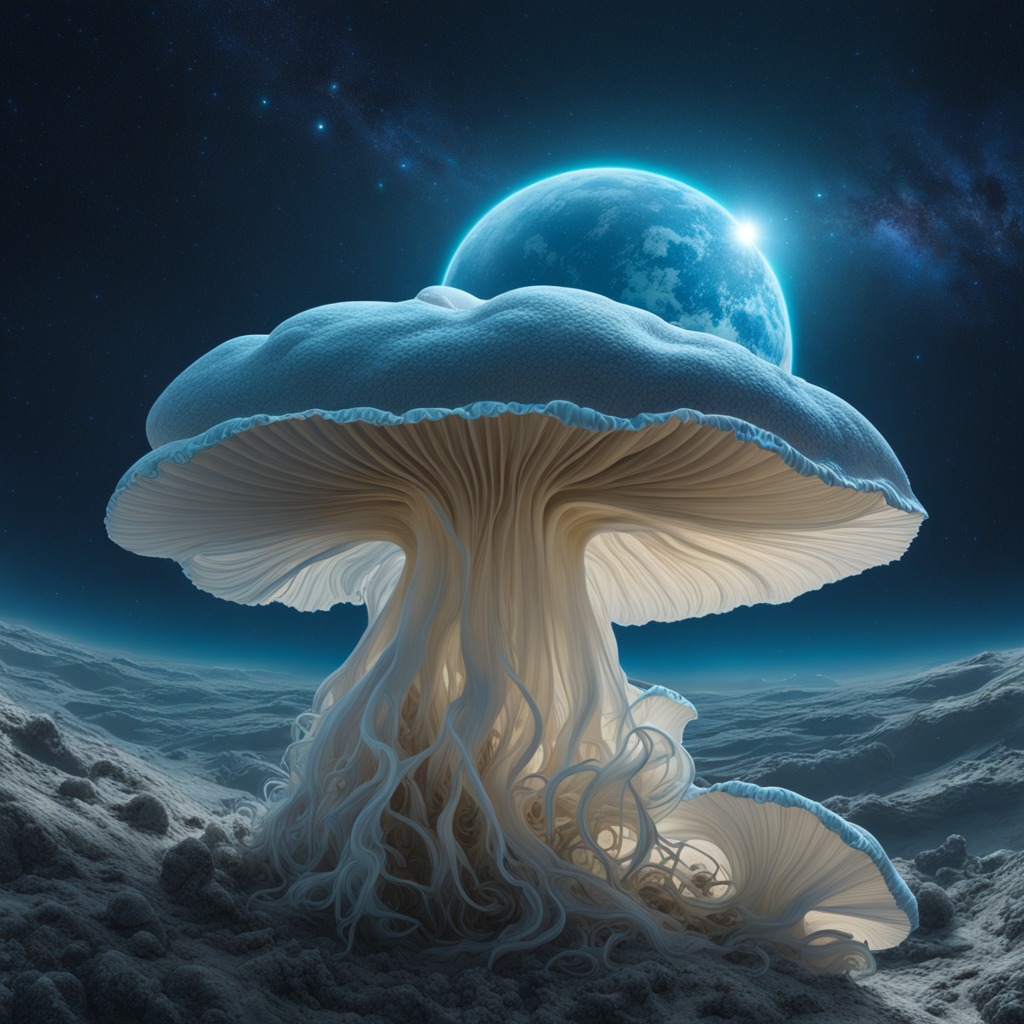 Oyster mushroom of colossal size by Ash - Playground