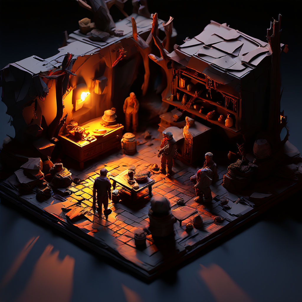 A scene of despair by Luciano Siqueira - Playground