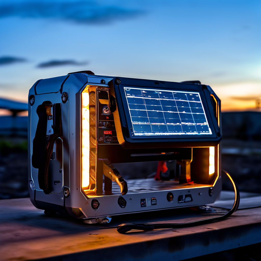 Portable welding device with built-in solar panels by Edmilson Junior ...