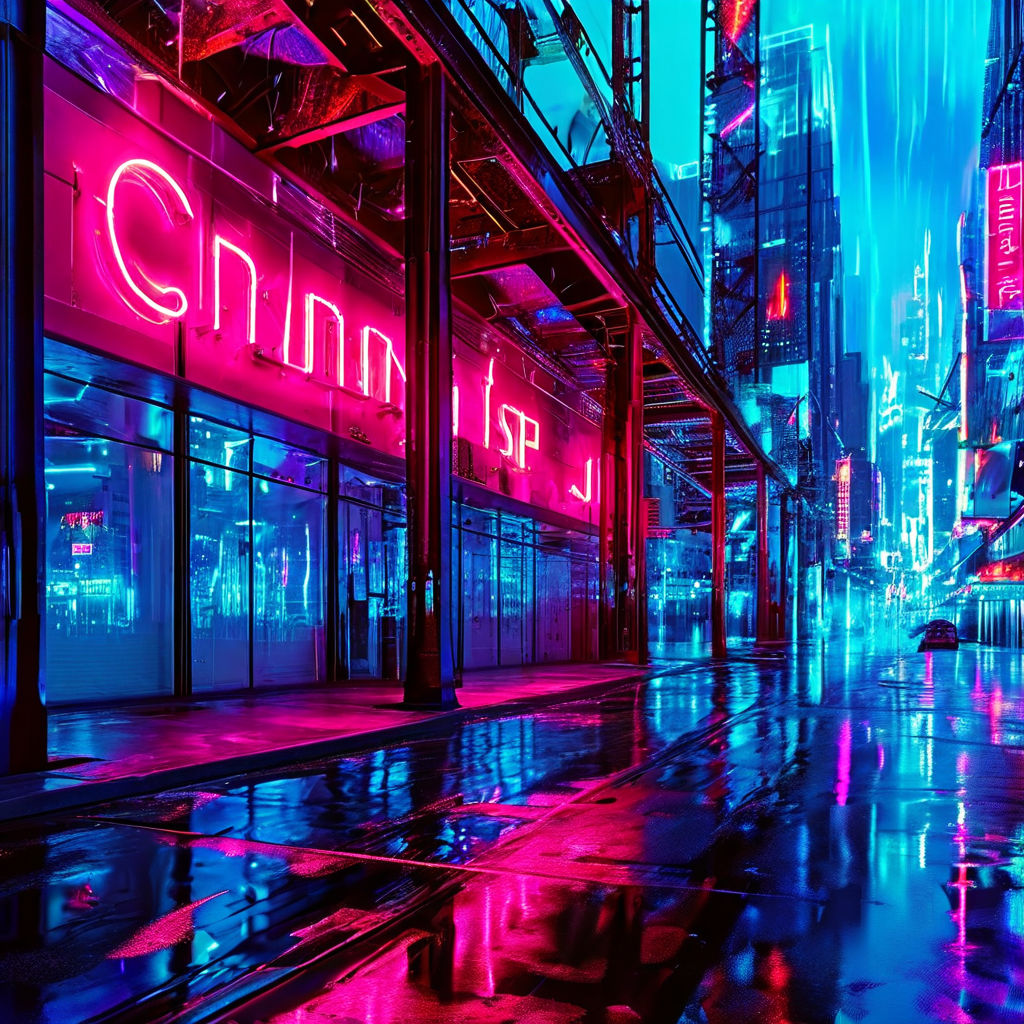 A luminous neon desire by Ирина Шагапова - Playground