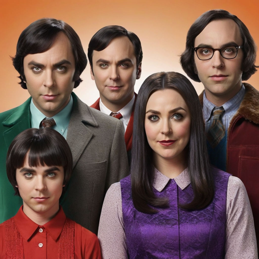 The big bang theory characters as the shining by diego suarez - Playground