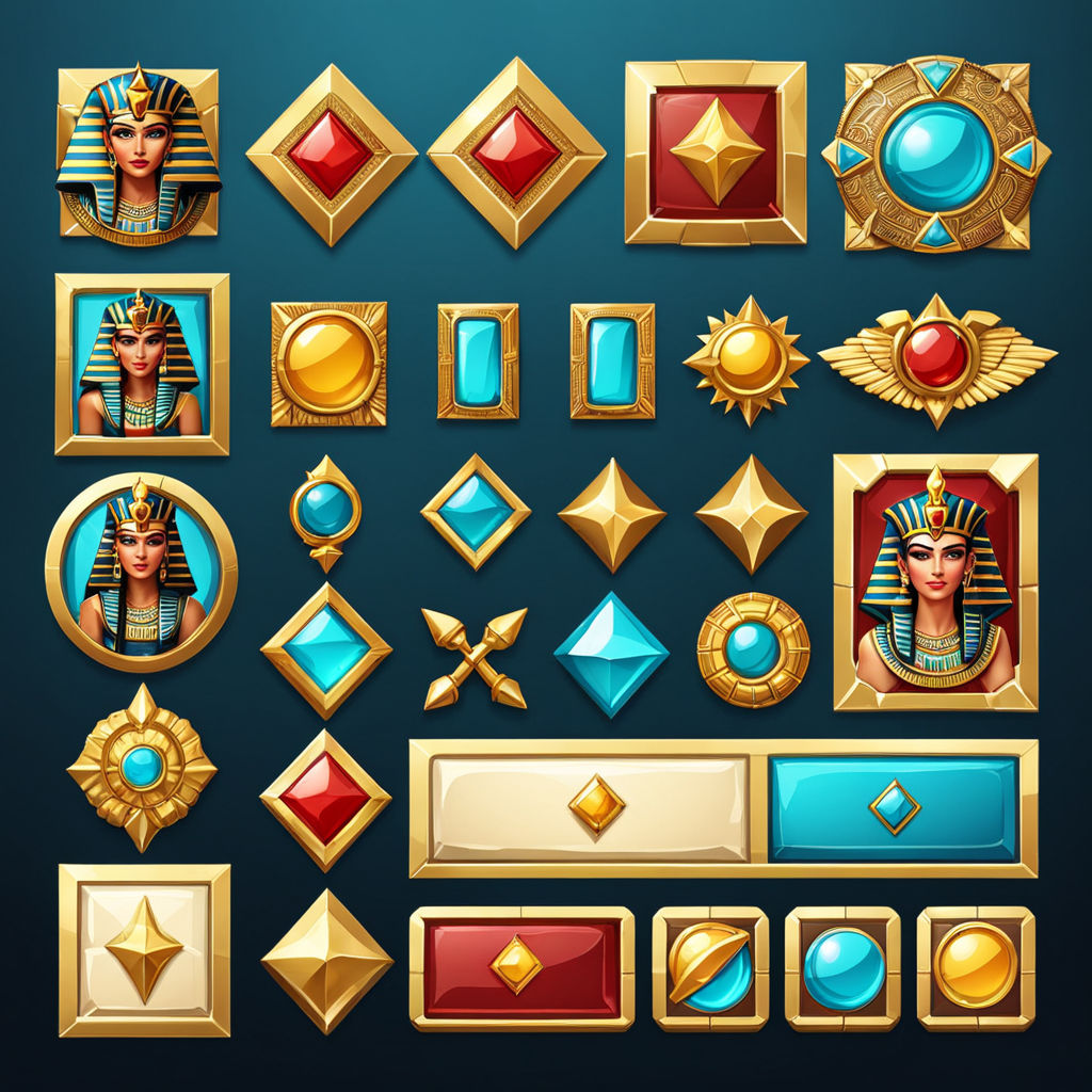 Game gui menu assets sprites widgets buttons quit resume cle... by ...