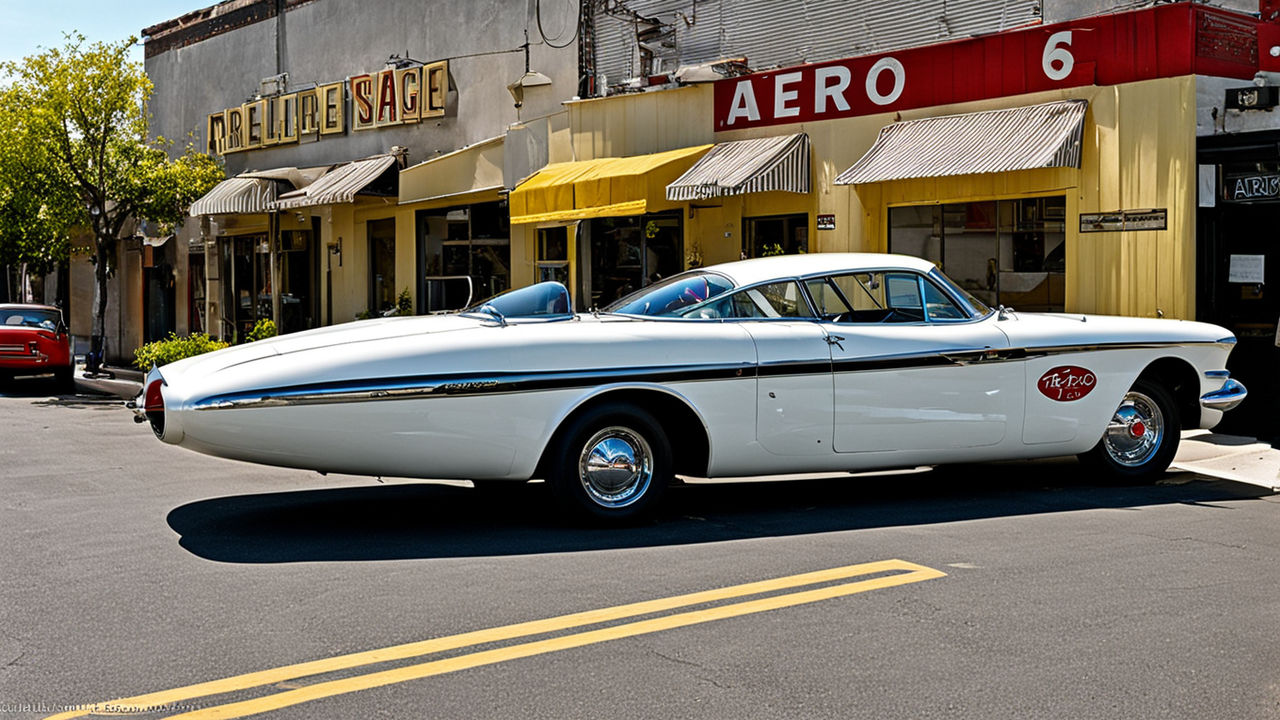 1960s car crafted from repurposed plane fuselage by Marian87 - Playground