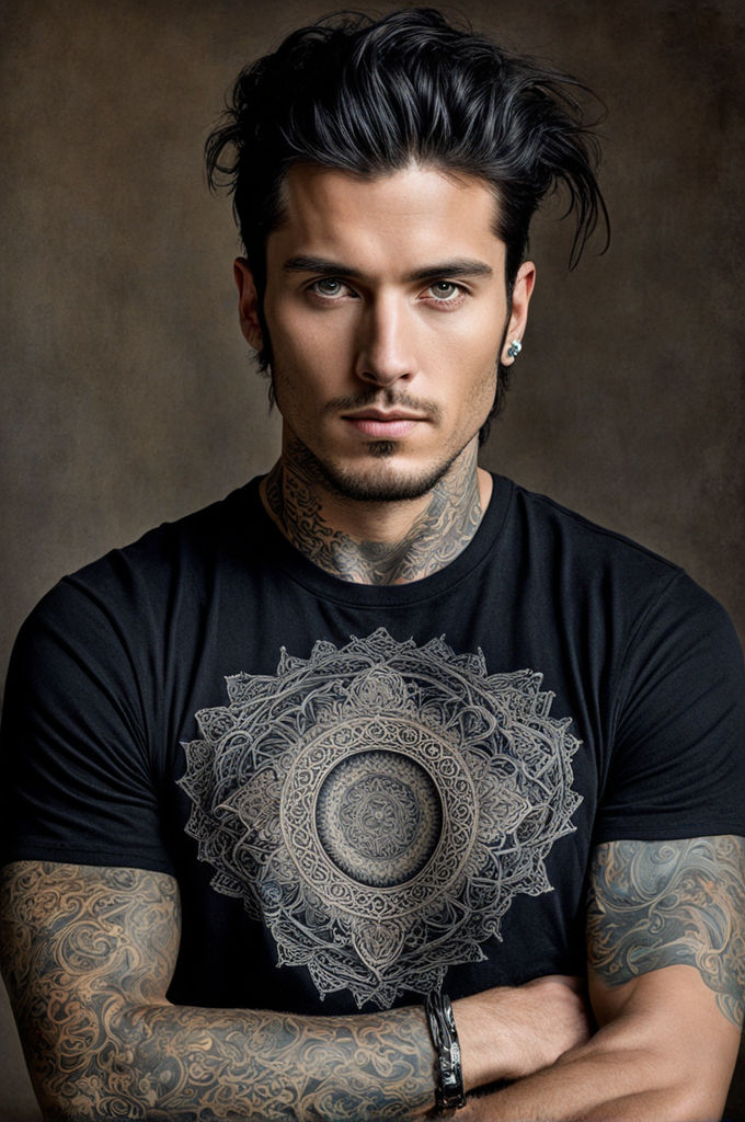 Portrait of a 28-year-old man by Arthur Amaral - Playground