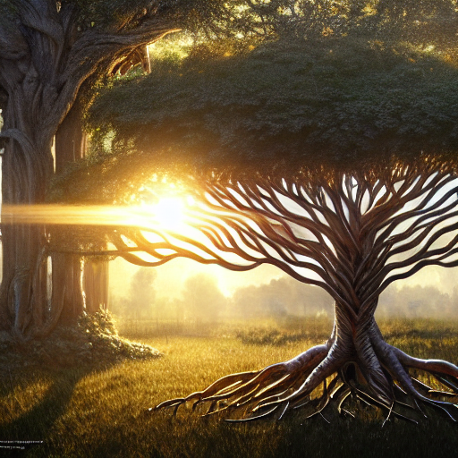 Tree of life showing branches and roots of the tree by Shana Ritter ...