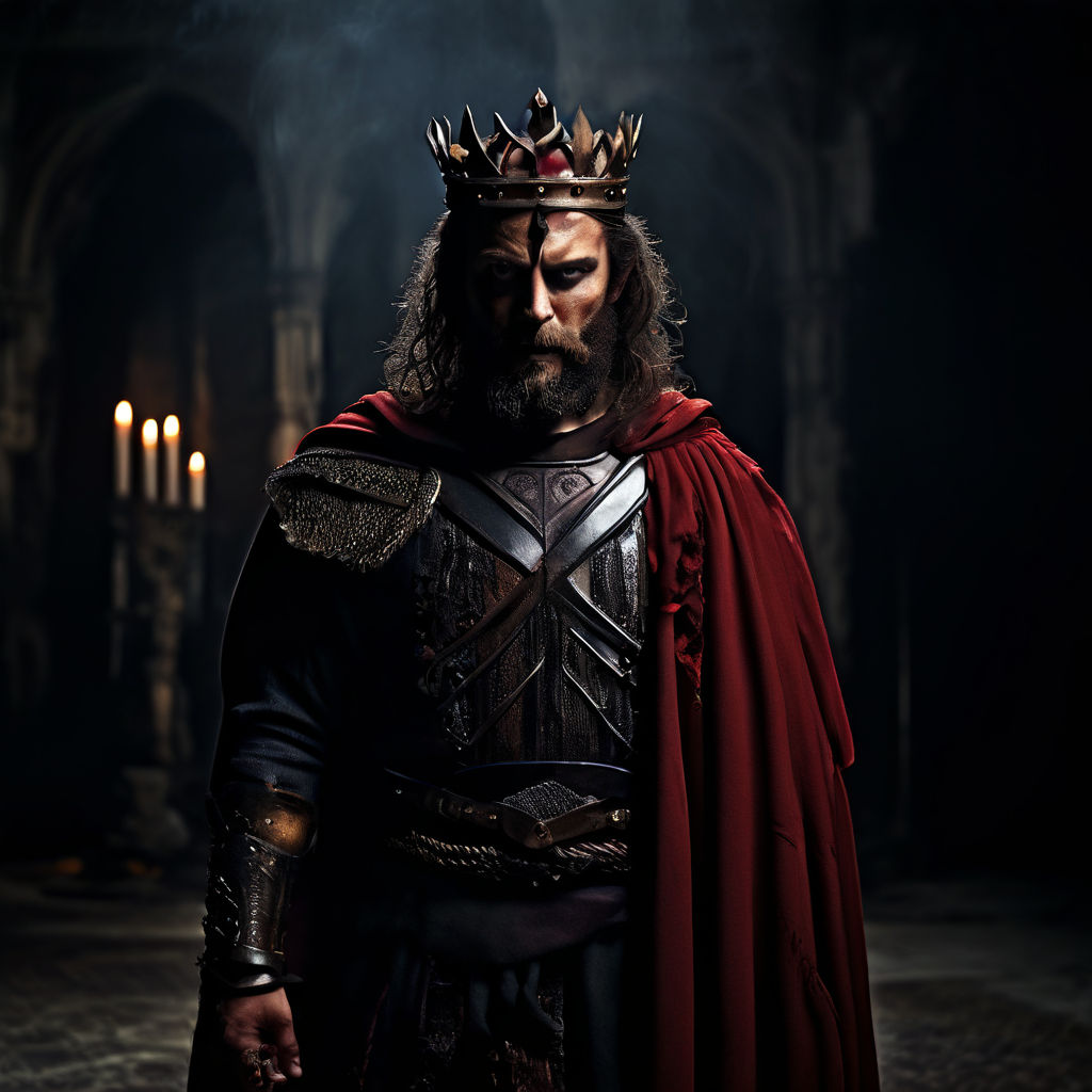 Macbeth form the famous play Macbeth surpprised. by Andrew Hay - Playground