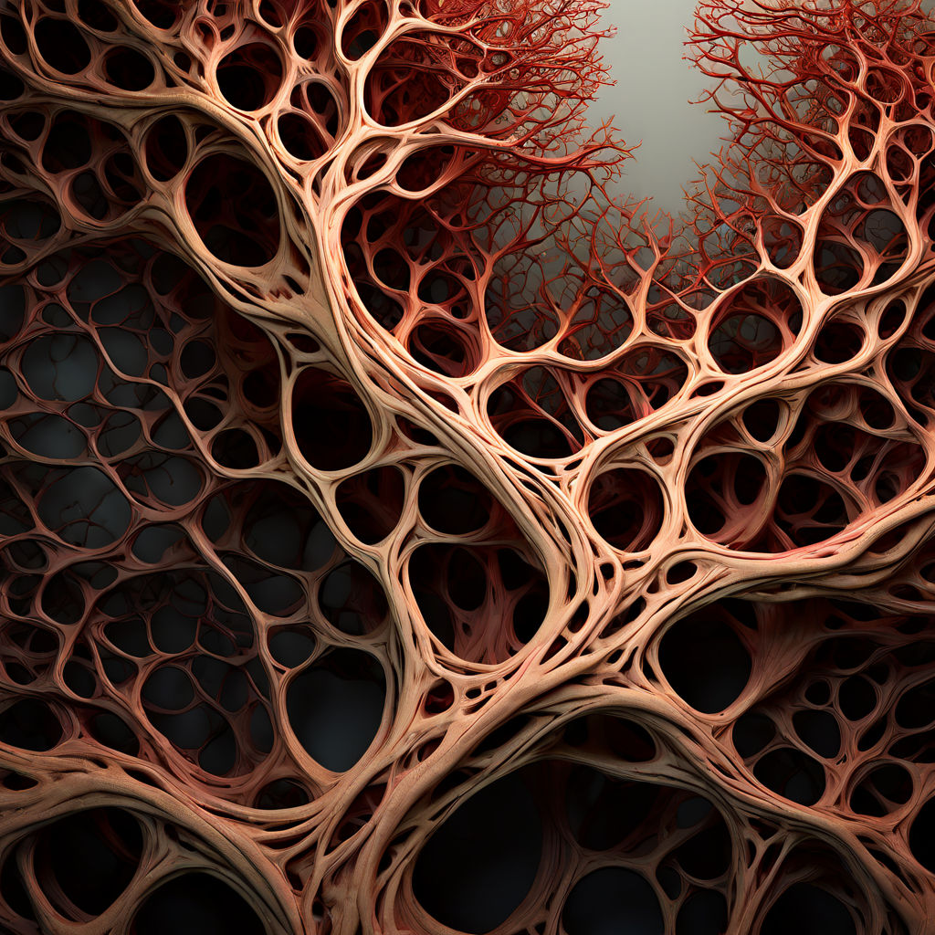 Organic net of vessels texture by Giorgio Viola - Playground