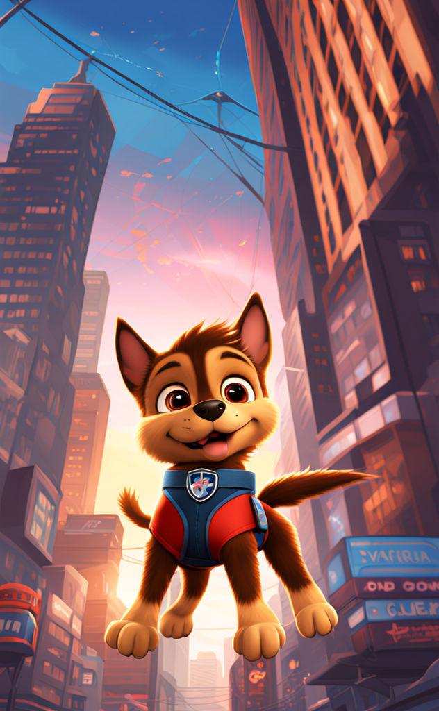 Cartoon illustration of a Spider-Pup by JANIA ALEXANDER - Playground