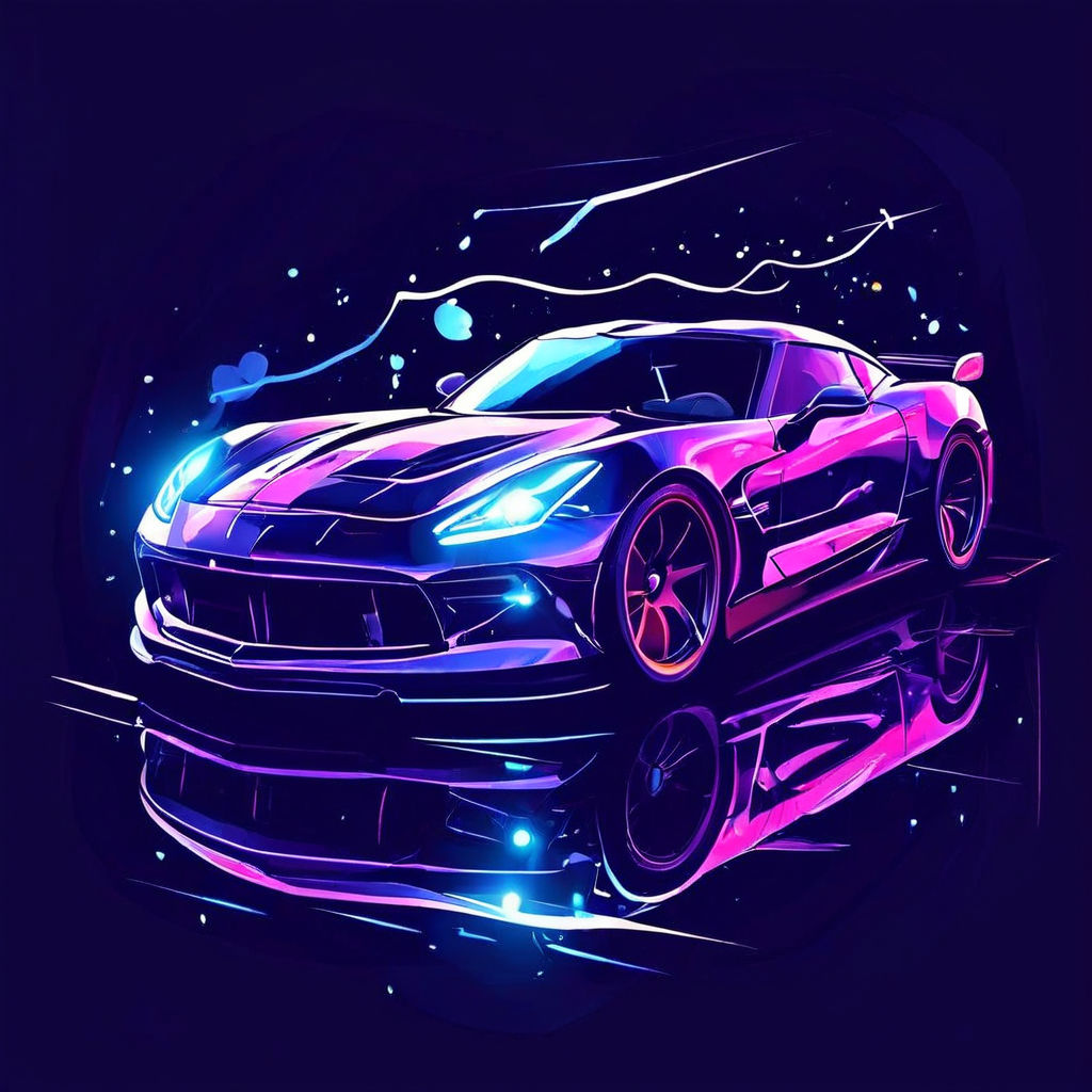 Draw the Logo of a wrapped shiny car by 최준형 - Playground