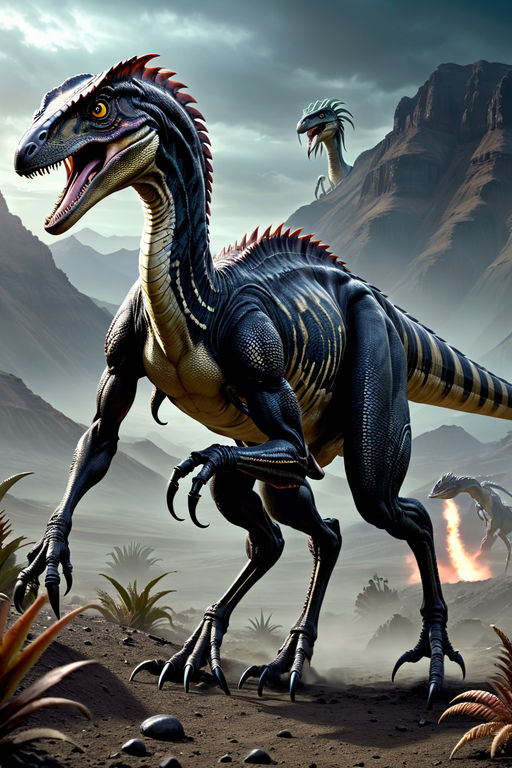 Velociraptor-inspired cursed creature by Ruan Gustavo - Playground