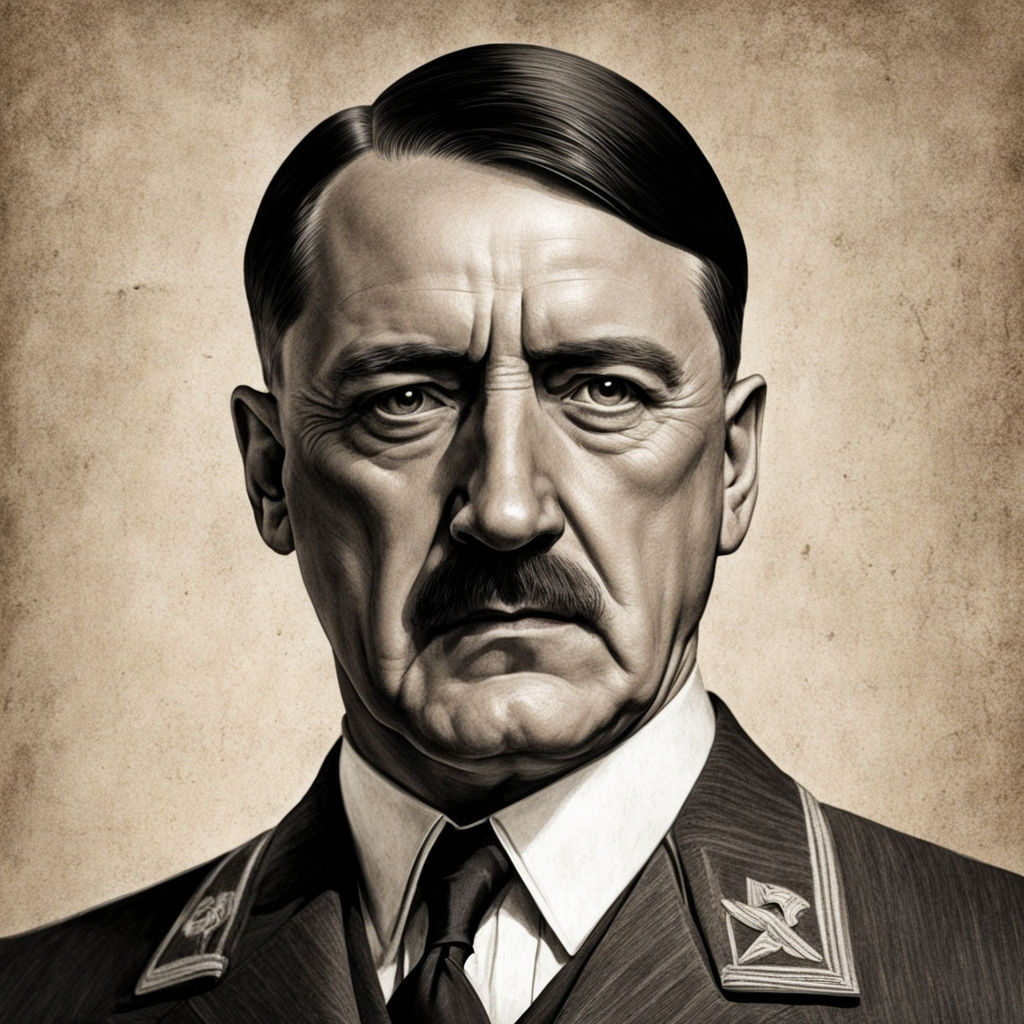A digital sketch of Adolf Hitler from the 1920s by orhang orhan ...