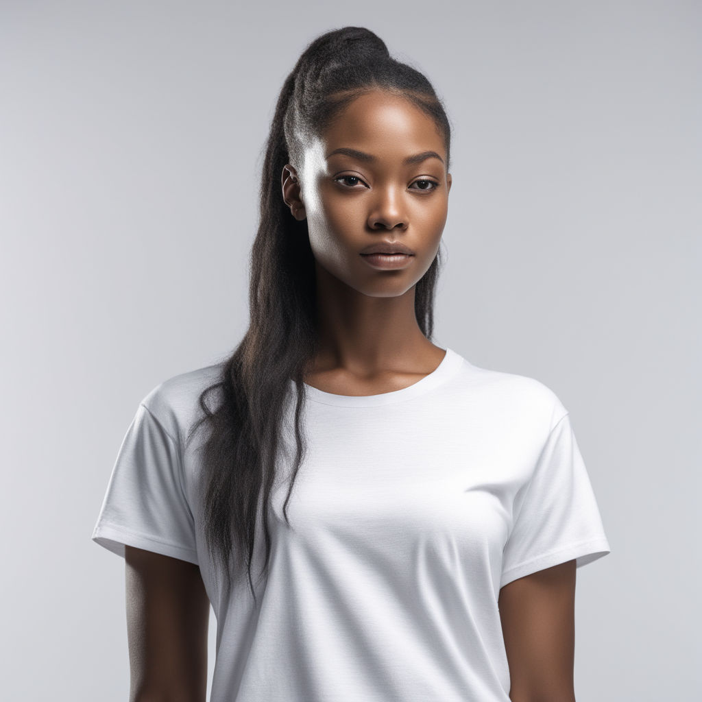 Upper Body Shot Of A The Front Of An Attractive And Athletic By