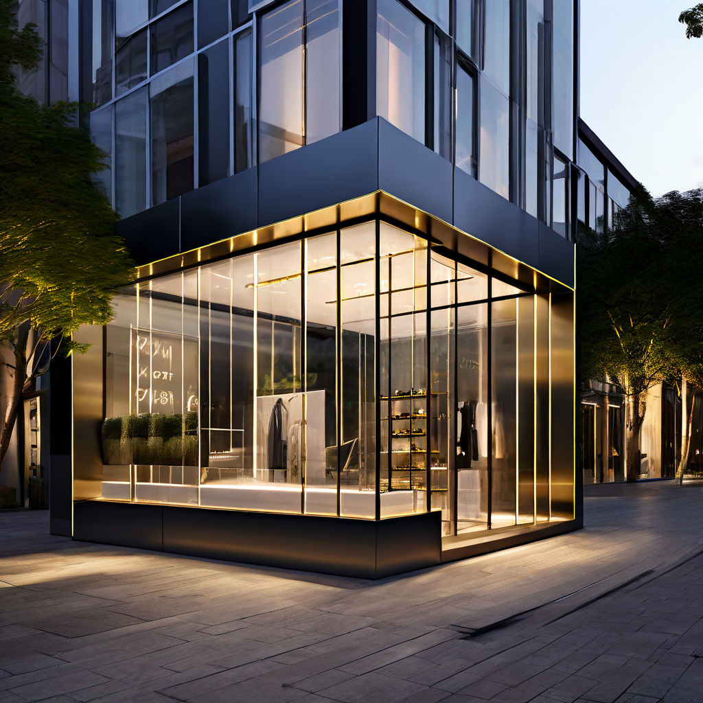 Modern fashion consulting storefront labeled "Style Forte" i... by Hari ...