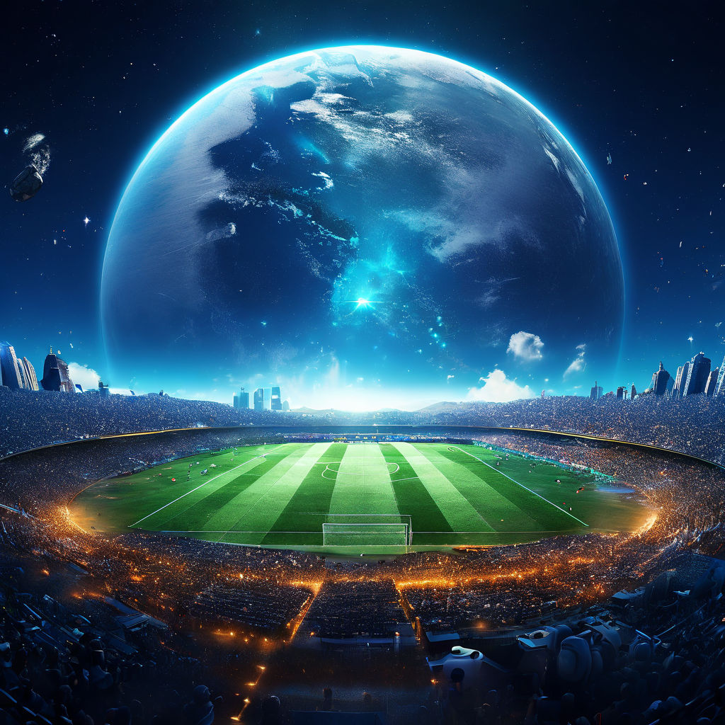 Planet Earth is like a soccer ball by Ал Бо - Playground