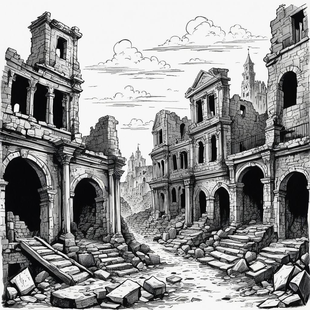 Ruins town by Кирилл Кириллыч - Playground