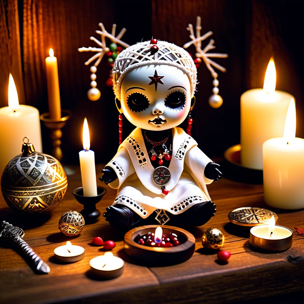 Voodoo ritual in progress by Al Pacifista - Playground