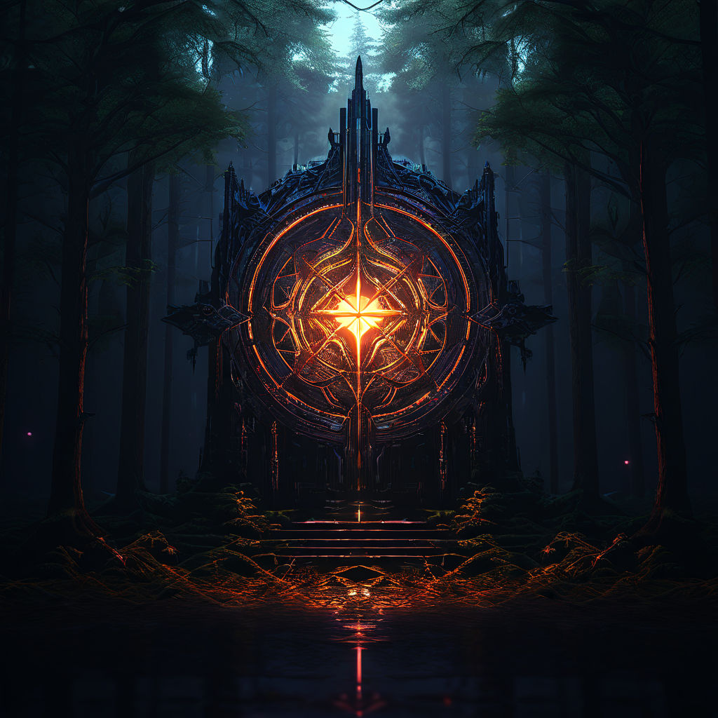 Dark religious symbol by kzy s - Playground