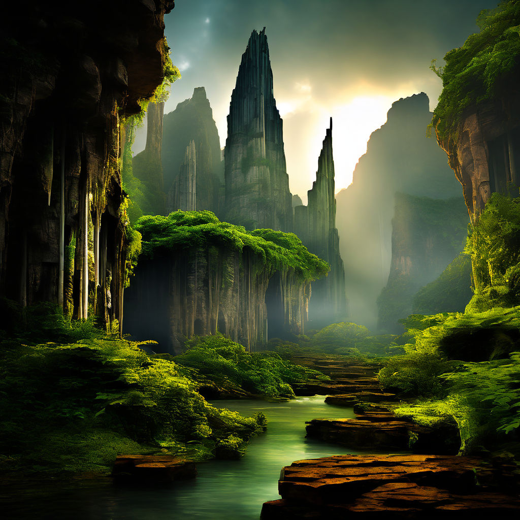 Fantasy scene by Ryan Quisenberry - Playground