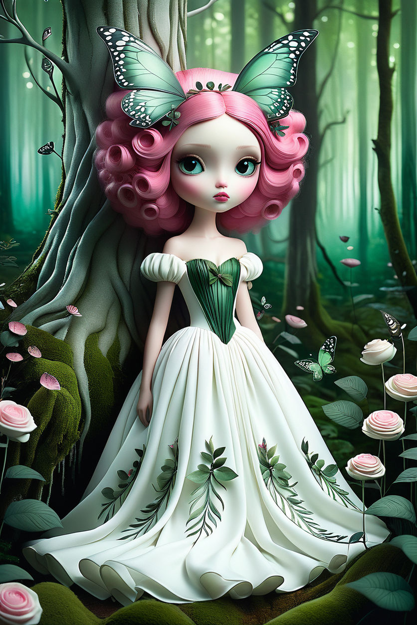 Whimsical Forest Elegance by Roksanda: Embodying the enchant... by El ...