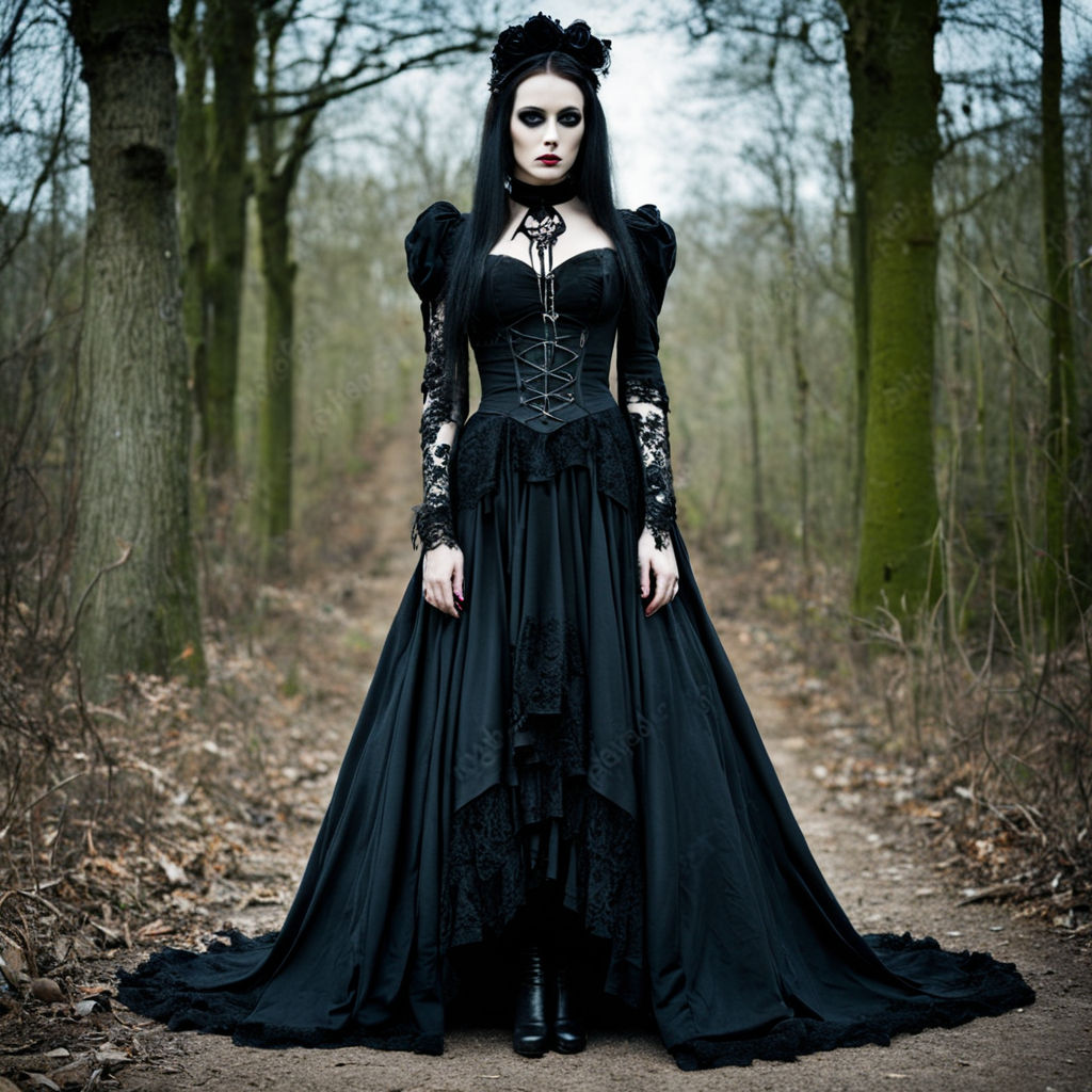 Beautiful woman. In gothic creepy by Vik VP - Playground