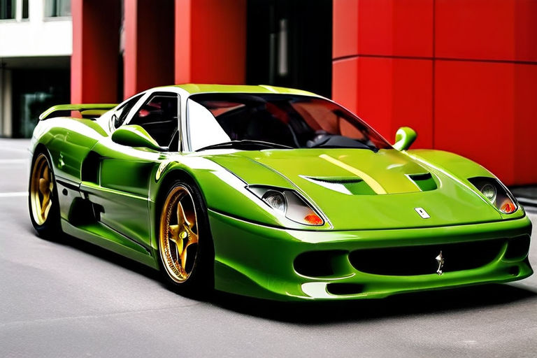 Ferrari 360 modena 2025 FULL MODIFIED GREEN COLOURS by amir javed ...