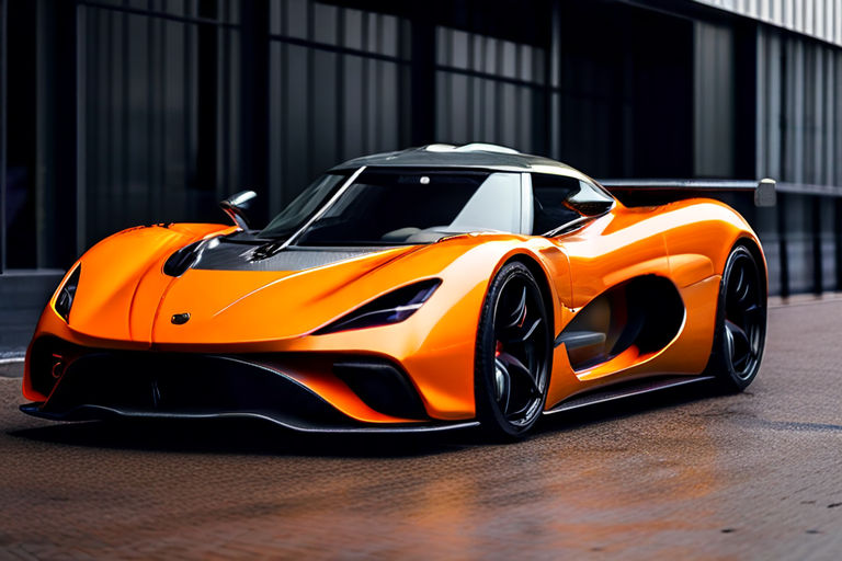 Koenigsegg gemera 2025 full modified orange colours by Abdullah Amir ...