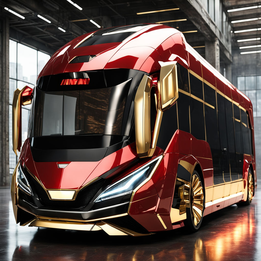 Iron Man-inspired mountain bus by Joe Brovs - Playground