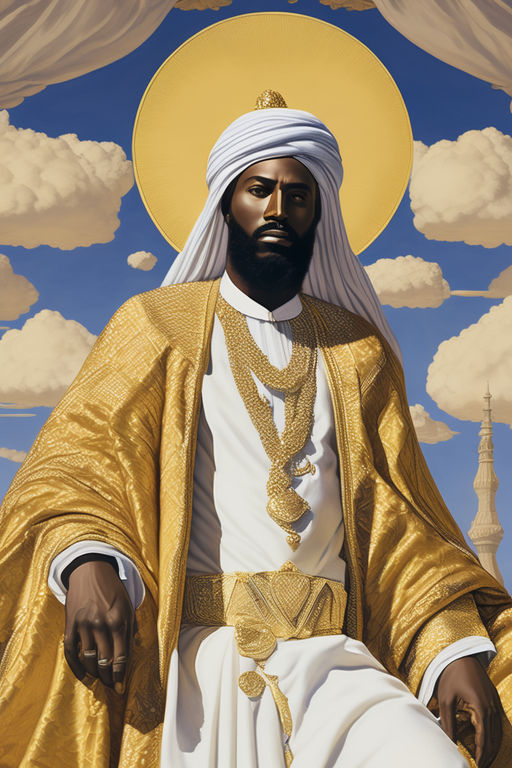 Mansa musa dripped out with gold by Futur rillioner - Playground