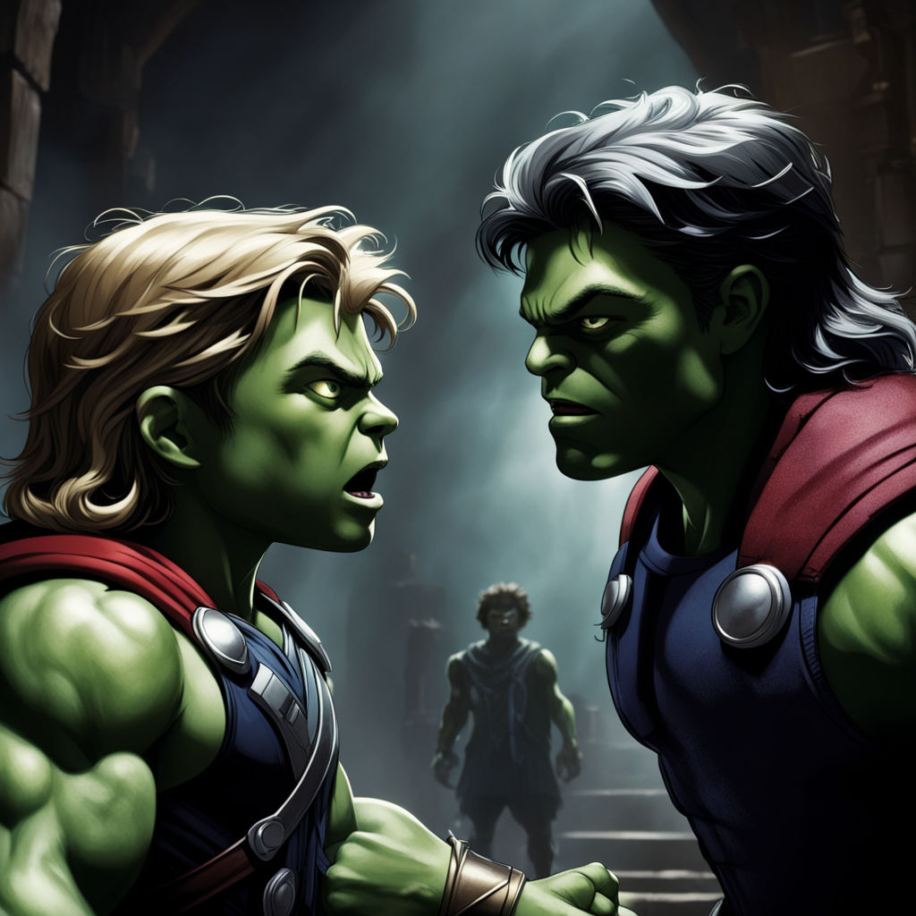 5. **Scene 5: The Betrayal** - Kid Thor whispering to a s... by Tshedza ...