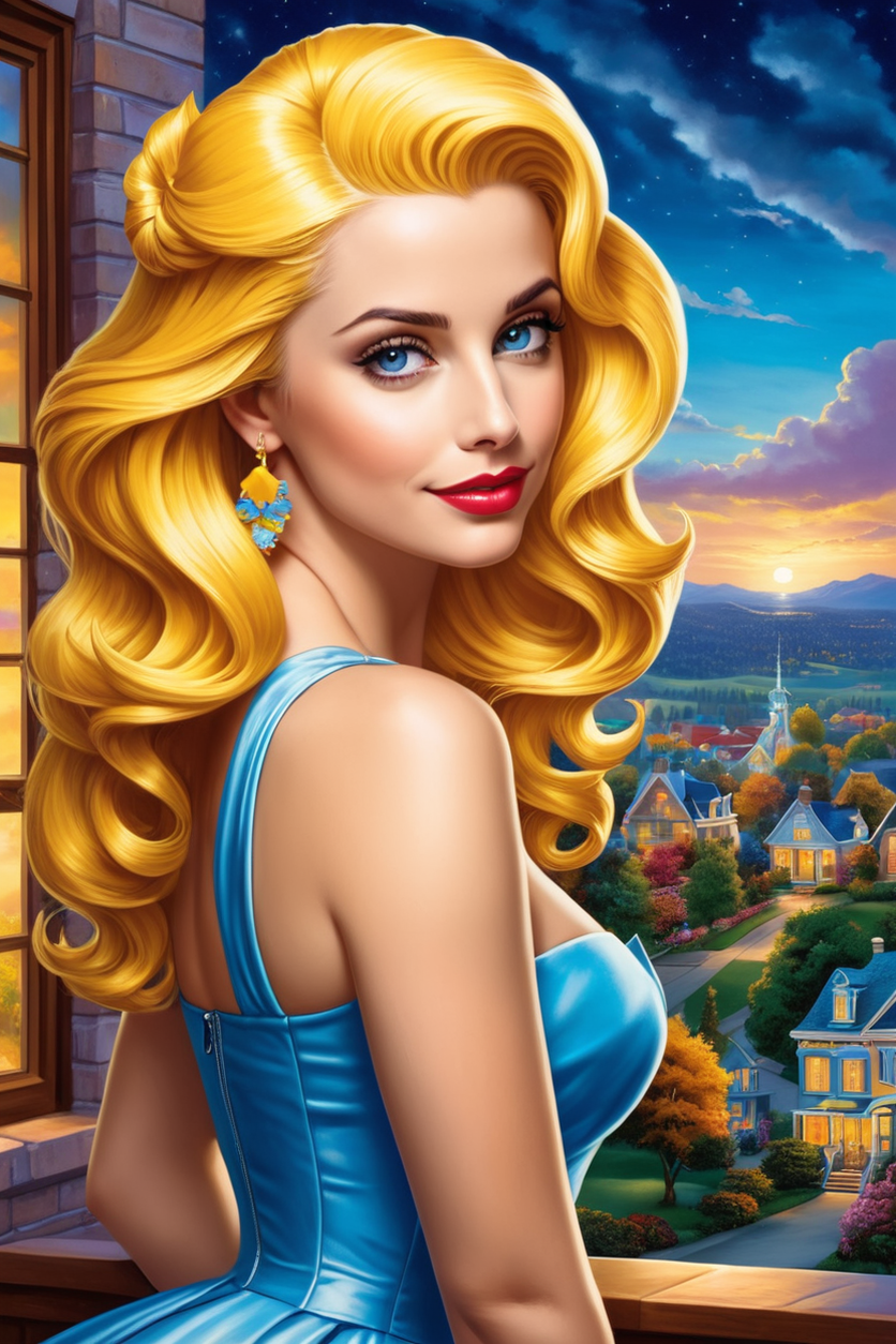 Lena Amanda as Lisa Simpson by VisionBlue - Playground