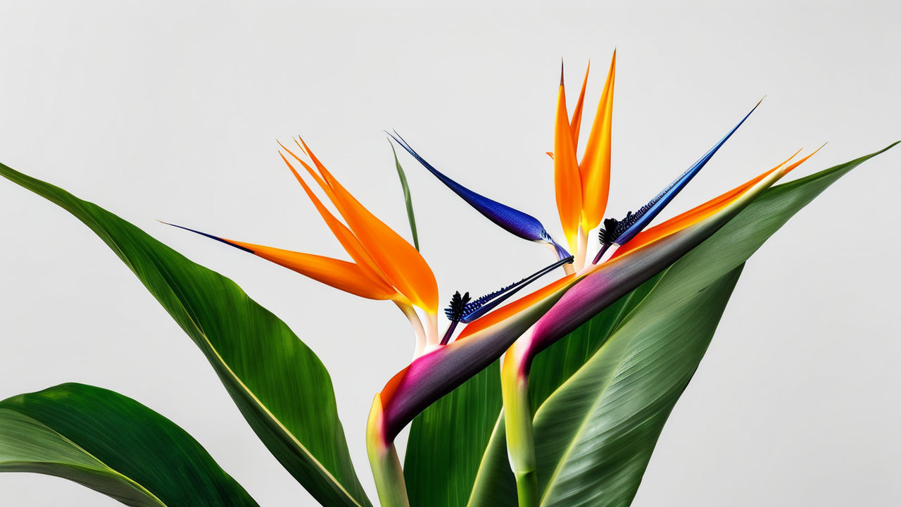 "A minimalistic and creative hero section for a tropical pla... by max ...