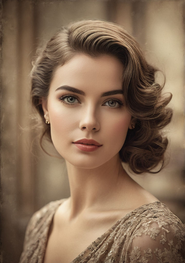 Vintage-inspired portrait in fine art photography style by Андрей ...