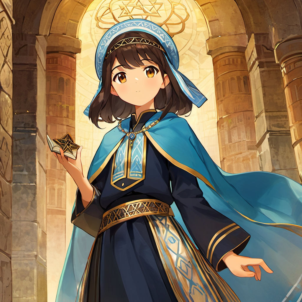 A young ancient Jewish storyteller outfit by Del Bogle - Playground